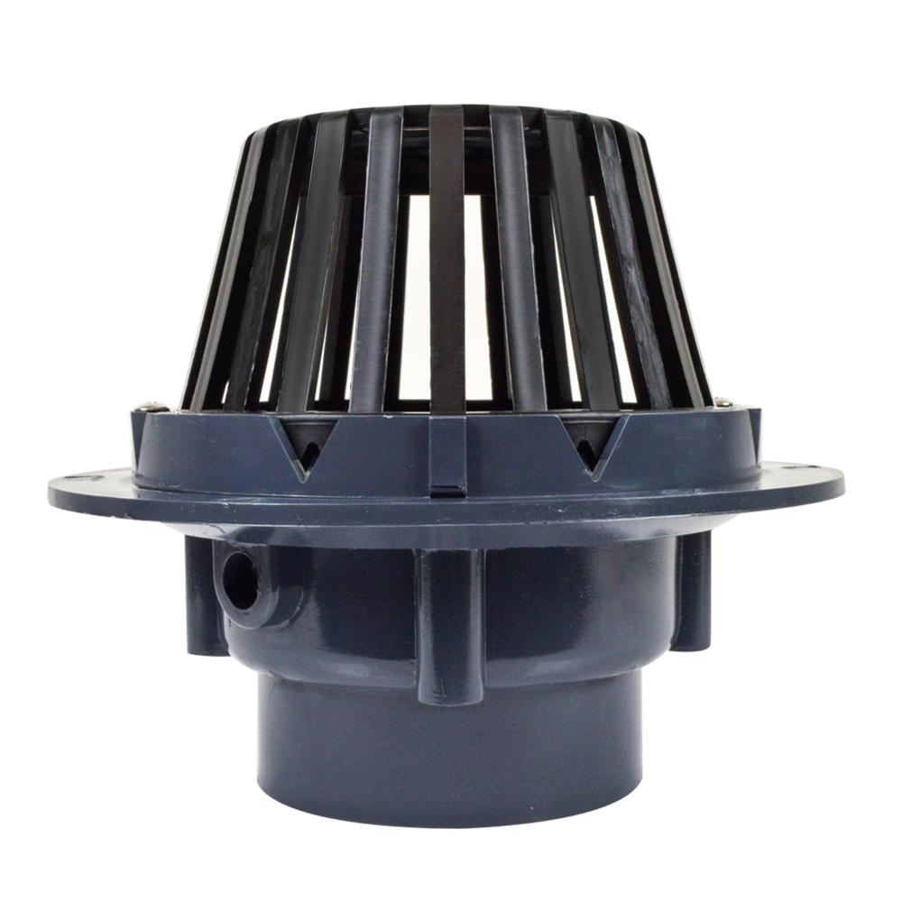 Sioux Chief 867-P4, PVC Roof Drain w/ PolyPro Dome Strainer | CANARSEE.COM