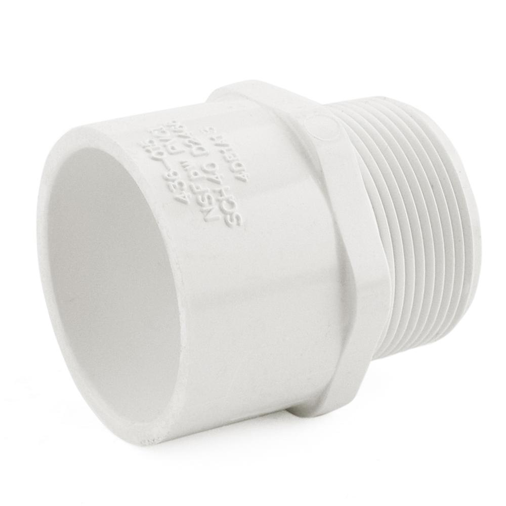 1-1/2” Sch. 40 PVC MIP x Socket Adapter | Plumbing Supplies | Canarsee