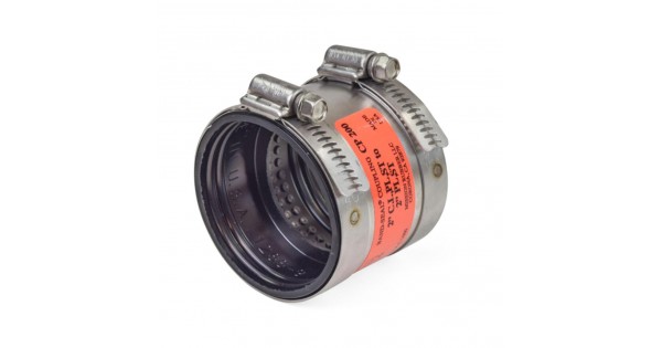 Mission CP200 Coupling, 2" No-Hub Cast Iron/Extra-Heavy CI/Plastic ...