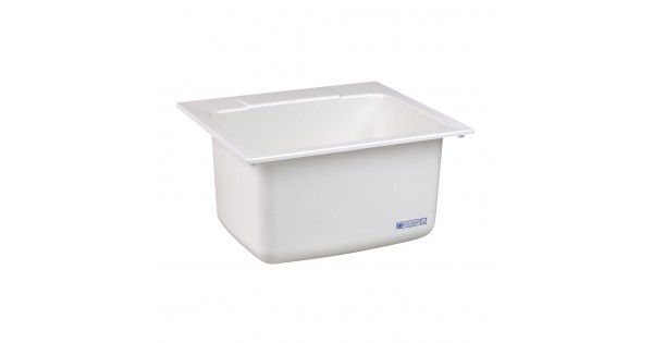 Mustee 10, Utility Sink, White | CANARSEE.COM