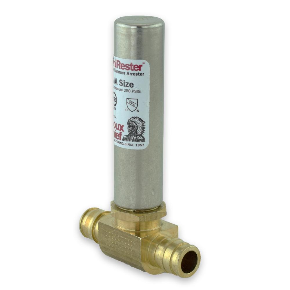 1/2” PEX-A Mini-Rester Water Hammer Arrestor, Lead-Free | Plumbing ...