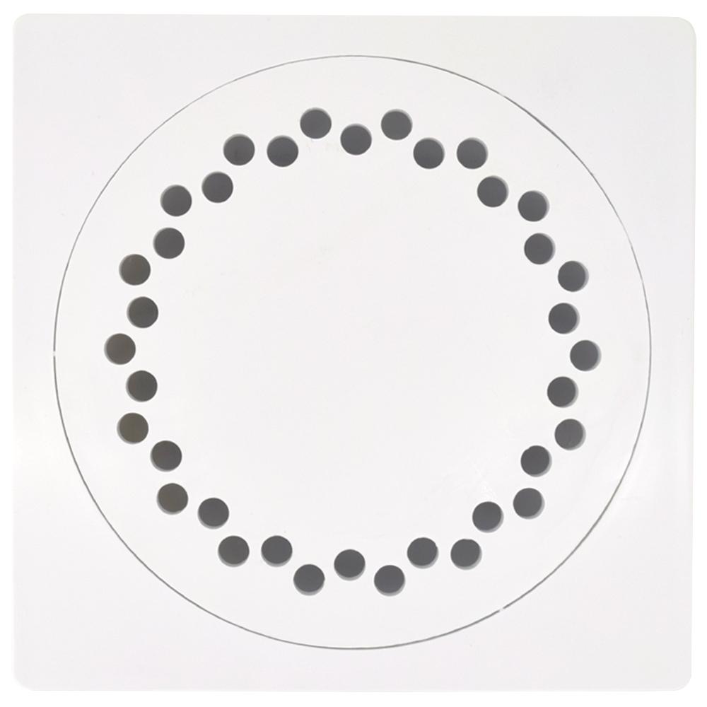 Oatey 43633, 9" x 9" PVC Bell Trap Floor Drain, 3" Hub or 4" Inside Fit ...