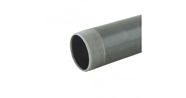2" x 10ft Black Steel Pipe, Sch 40 | CANARSEE.COM