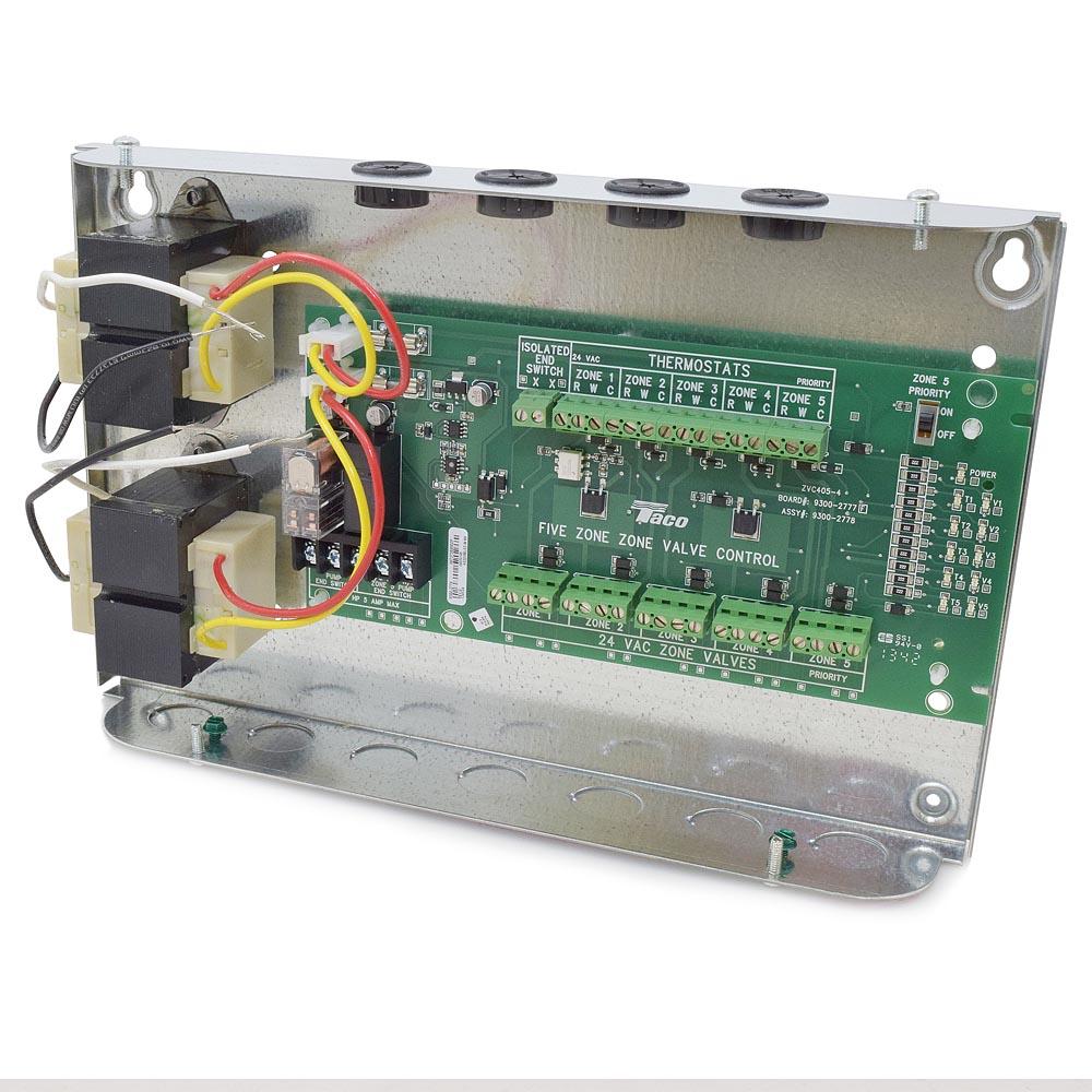 ZVC405-4 - Taco ZVC405-4 - 5 Zone Valve Control Module with Priority