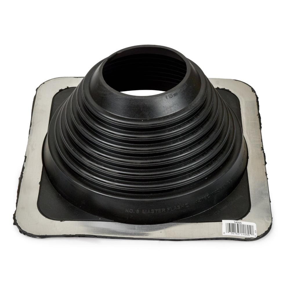 Oatey 14055, Master Flash Roof Flashing for 4-3/4" - 10" dia. Pipe ...